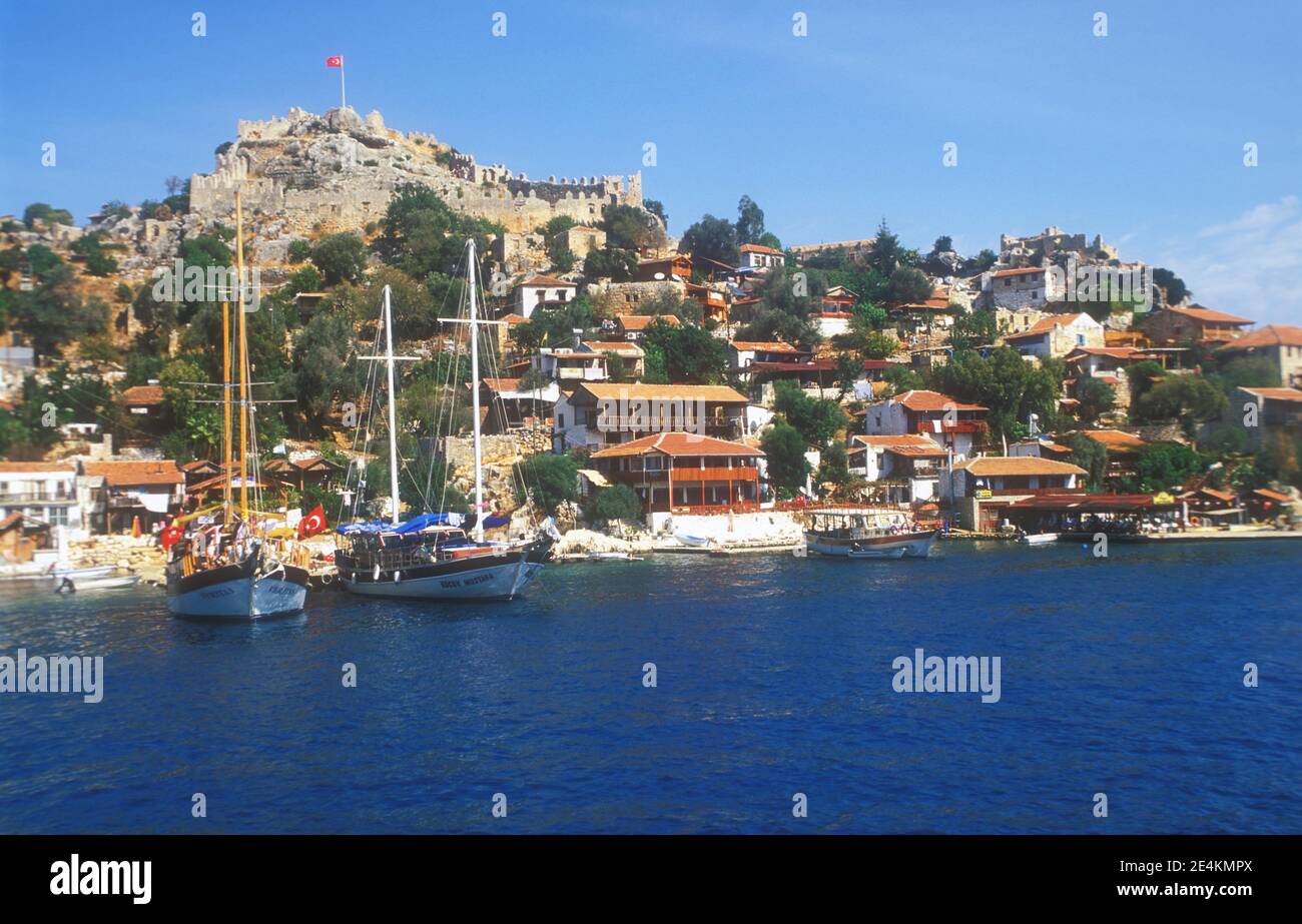 Simena, Lycia, Turkey Stock Photo - Alamy