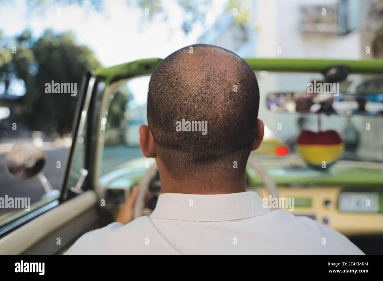 Bald man rearview hi-res stock photography and images - Alamy