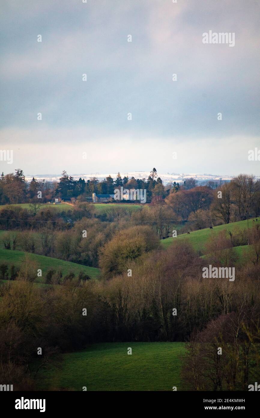 The rural landscape of Co. Monaghan, Ireland Stock Photo - Alamy