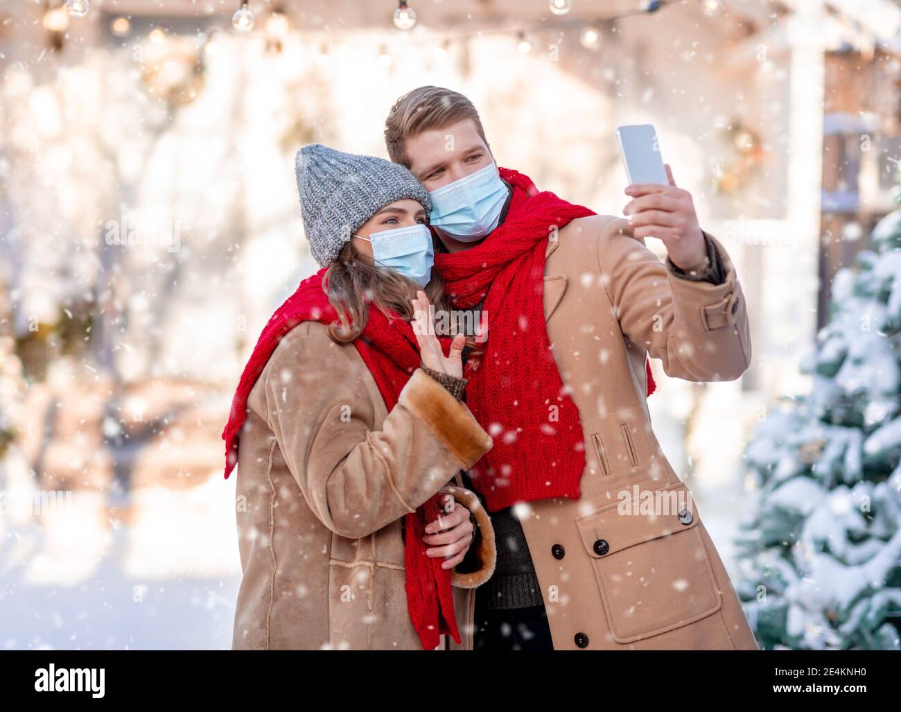 Woman taking photo happy girlfriend hi-res stock photography and images ...
