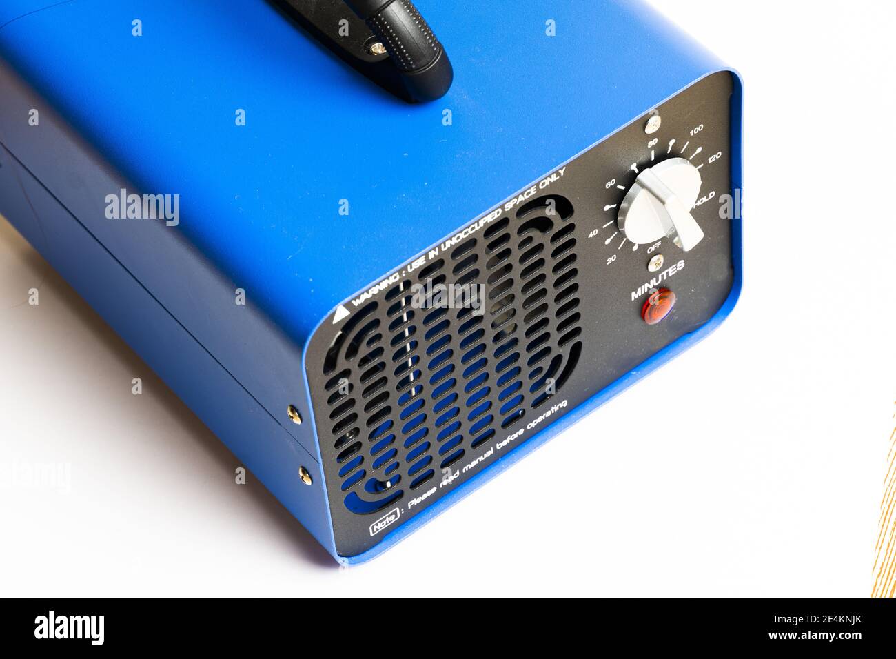 ozone machine on white background. disinfection concept. covid 19 ...