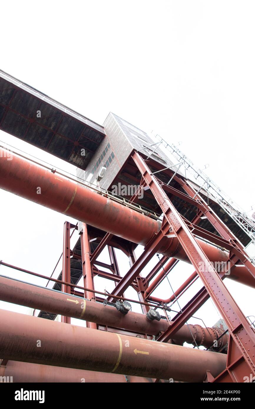 industrial old metal construction factory Stock Photo - Alamy