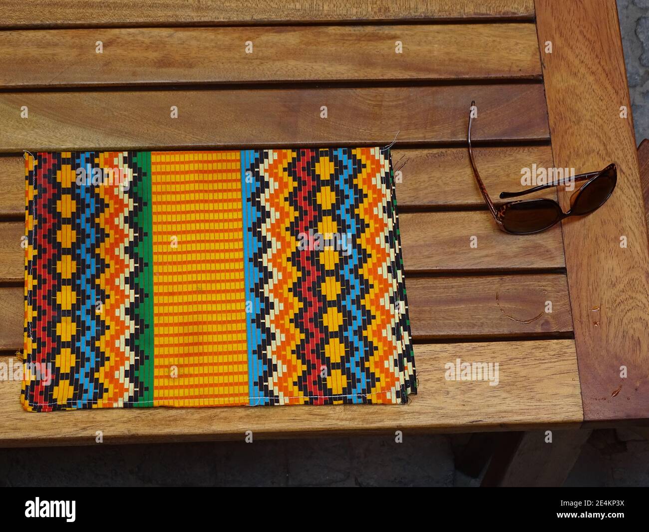 Table, colorful, sunglasses, cape verde, colors Stock Photo - Alamy