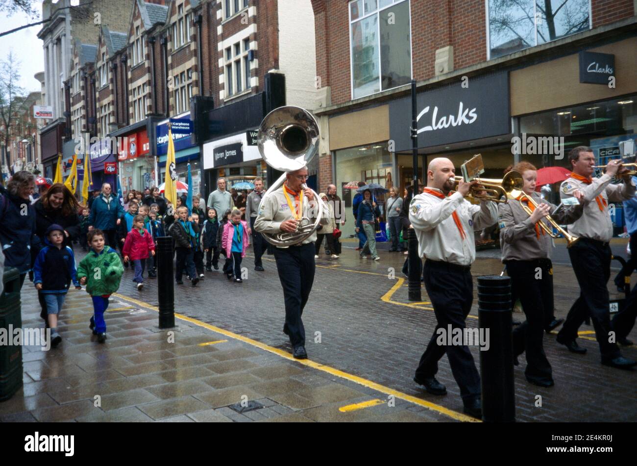 St David's Day Parade Sutton Surrey England Stock Photo - Alamy