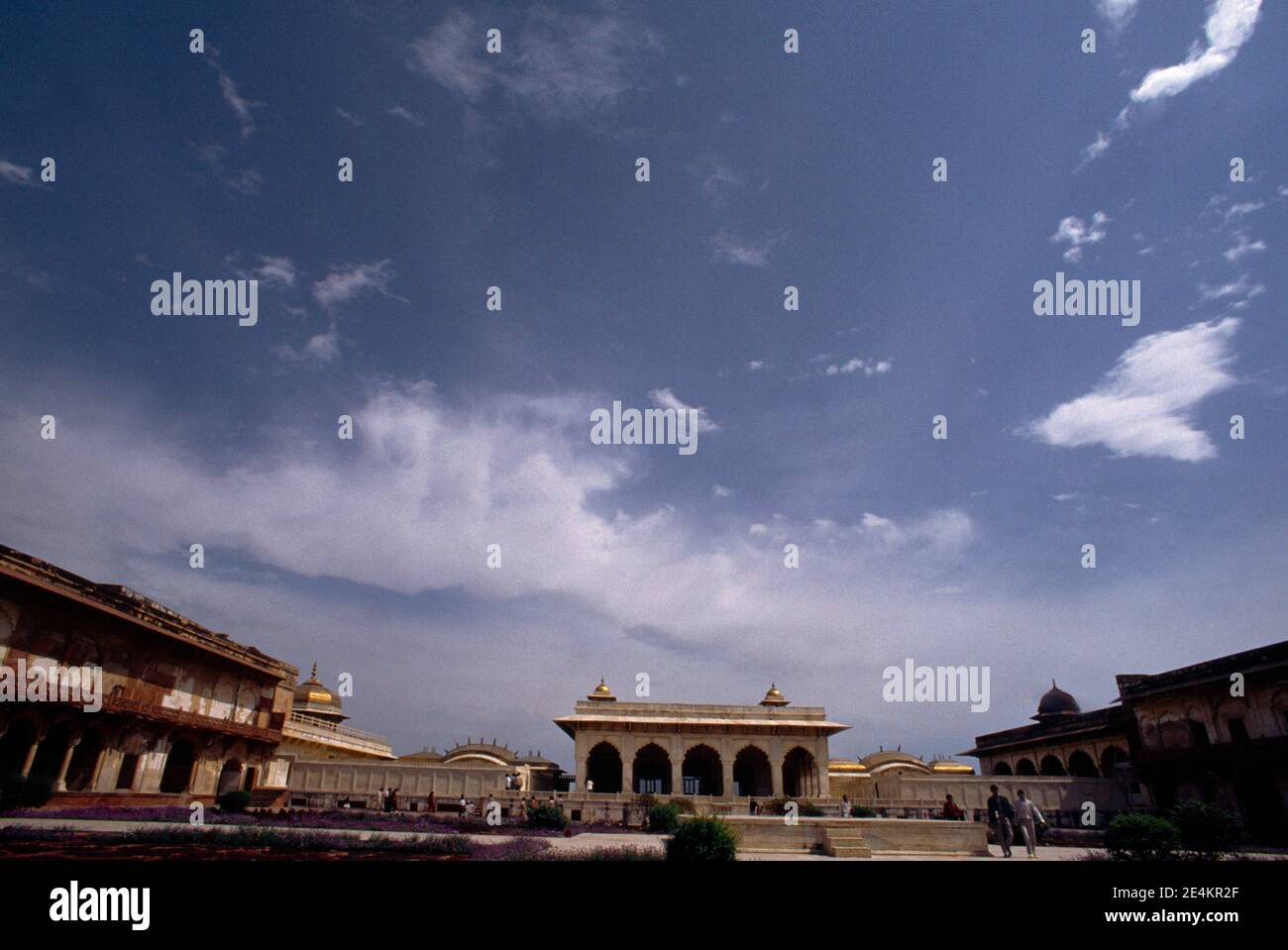 Agra India Agra Fort Lal Qila Stock Photo - Alamy