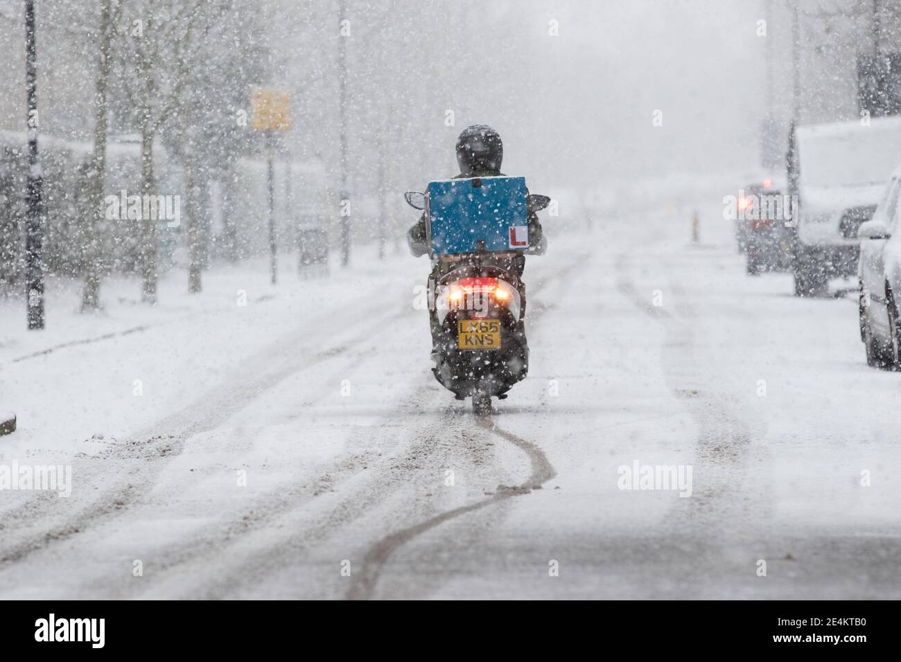 Moped rider hi-res stock photography and images - Alamy