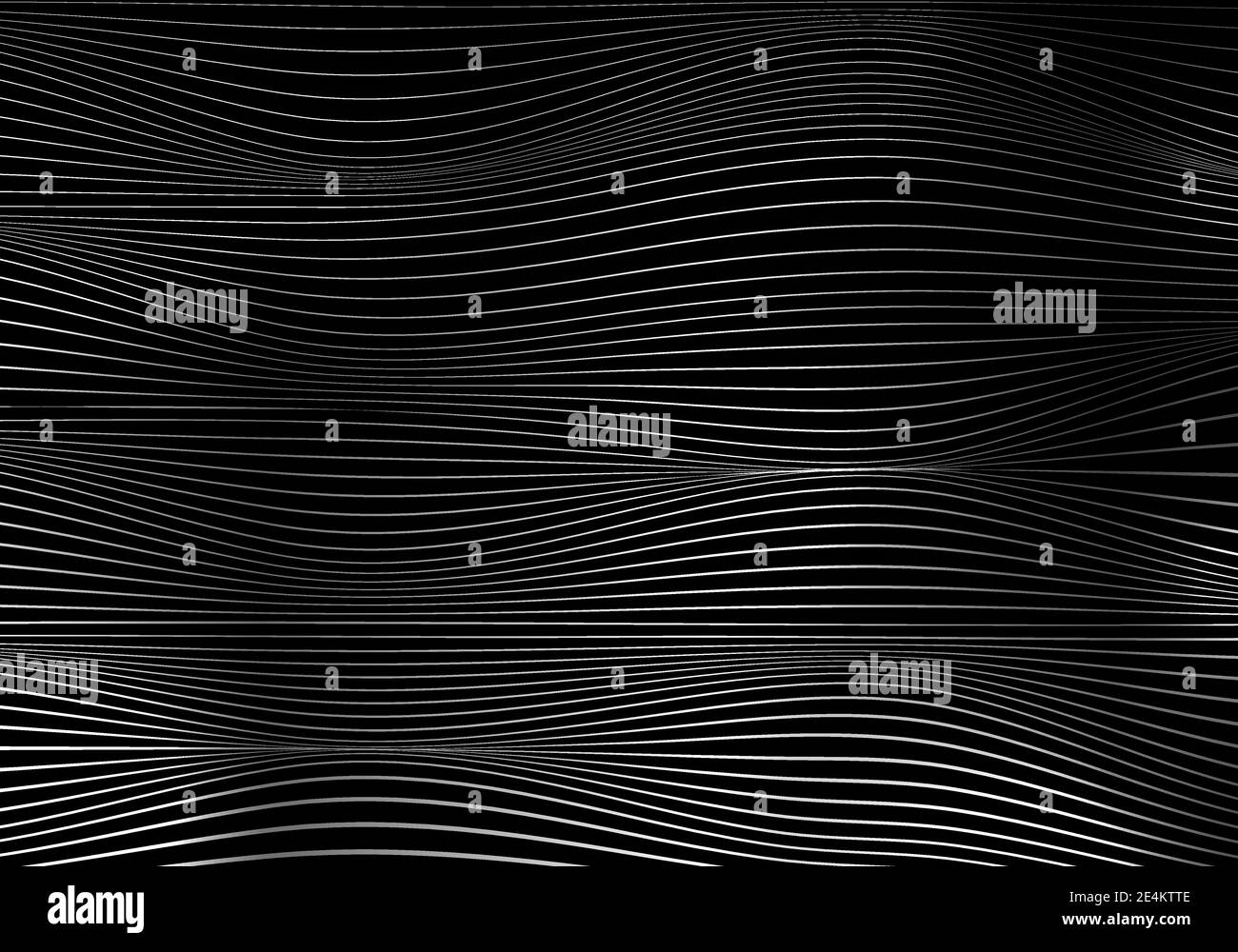 Abstract white wave lines pattern on black background and texture with ... Abstract white wave lines pattern on black background and texture with ...