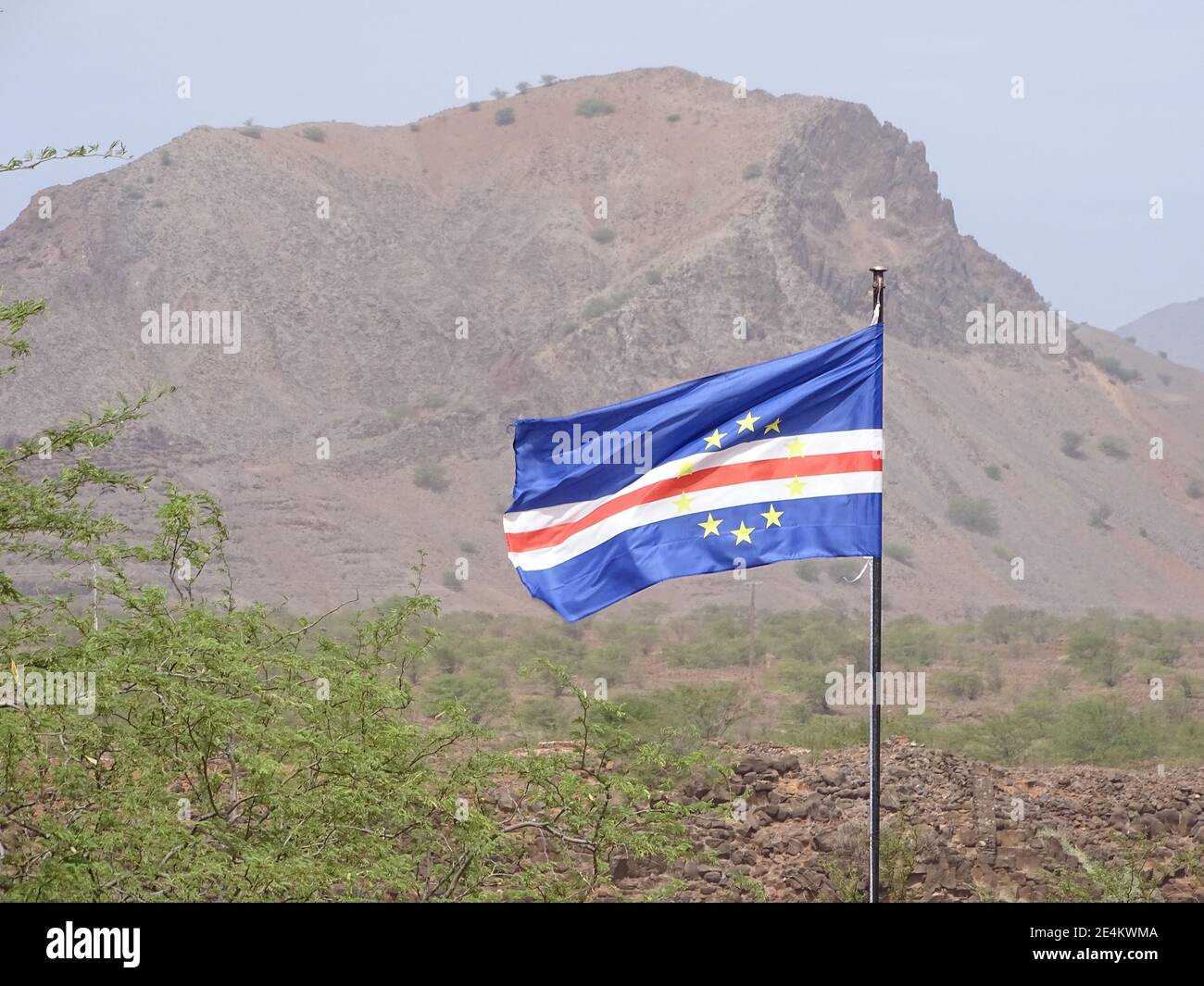 Flag of cape verde islands hi-res stock photography and images - Alamy