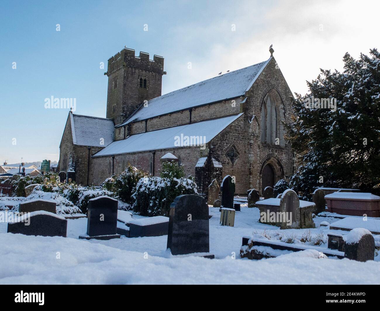 Coychurch church hi-res stock photography and images - Alamy