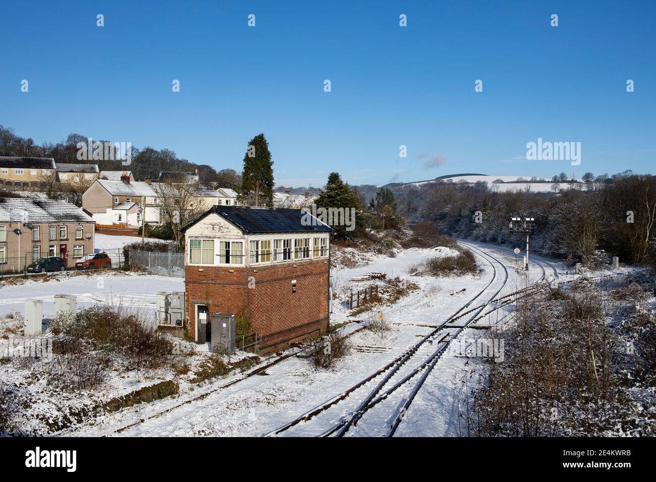 Tondu signal box hi-res stock photography and images - Alamy