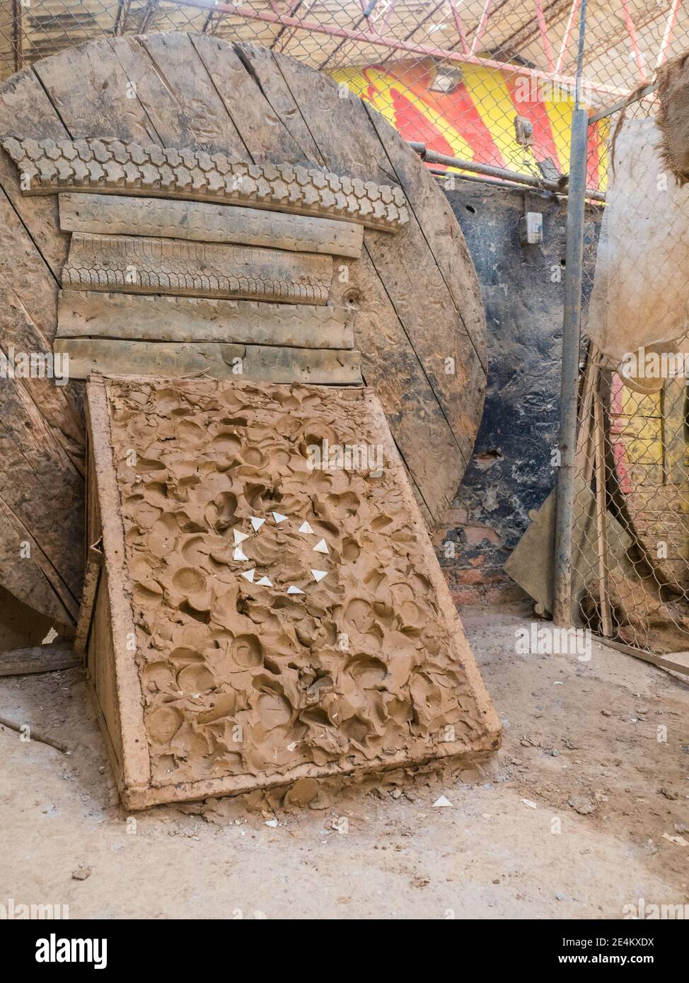 Bogota, Colombia - Septemebr 12, 2019: Colombian tejo game in the local ...