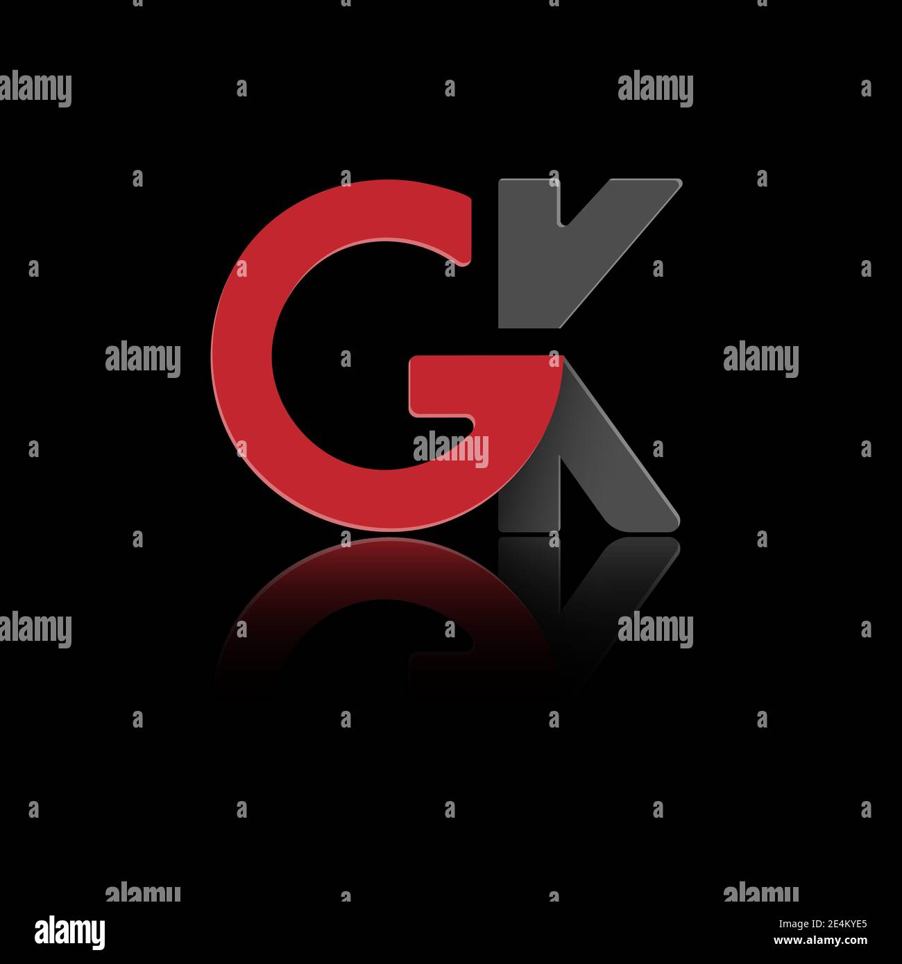 Stylized lowercase letters X and E in red and black connected by a ...