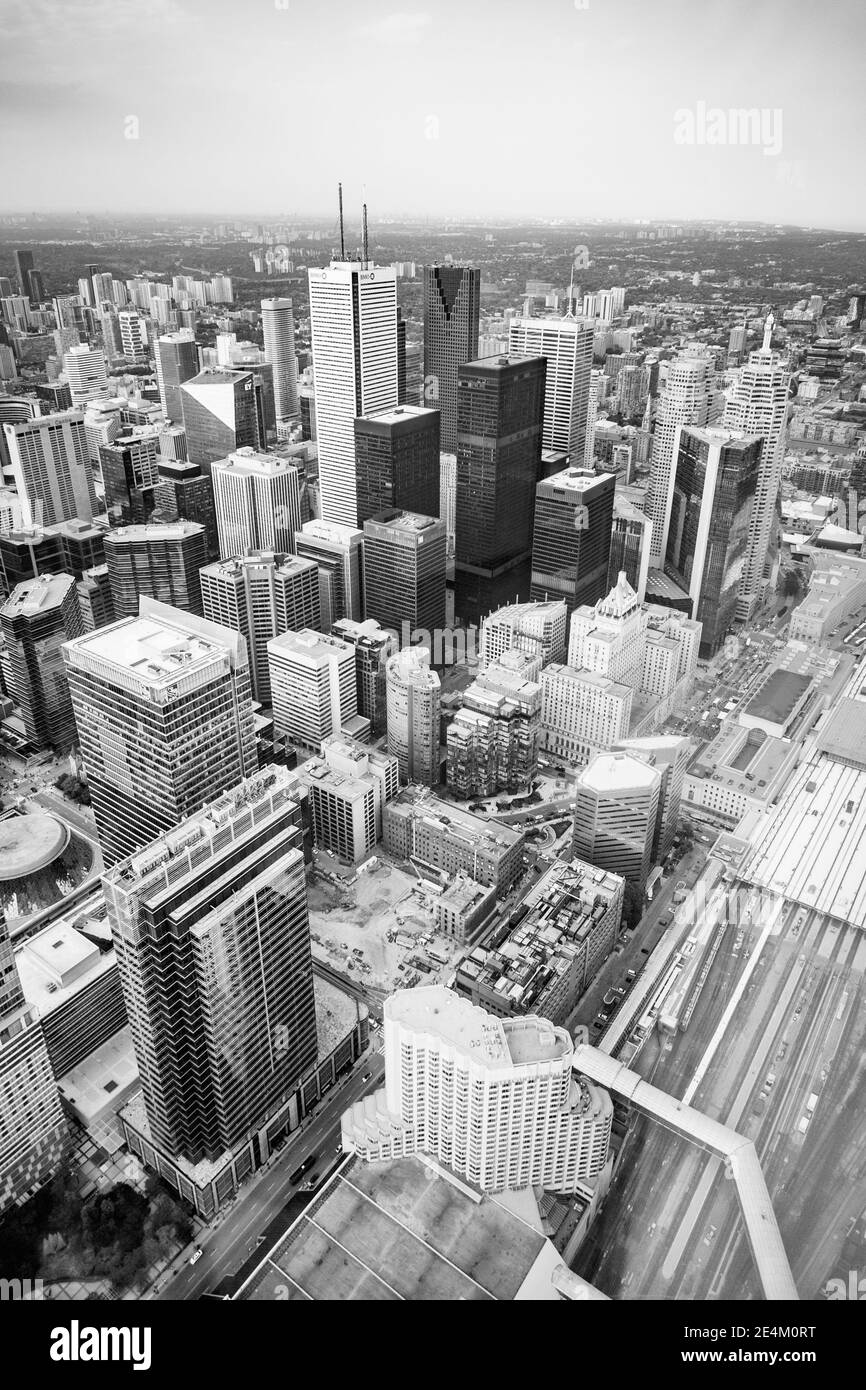 Toronto View from Above, Canada Stock Photo - Alamy
