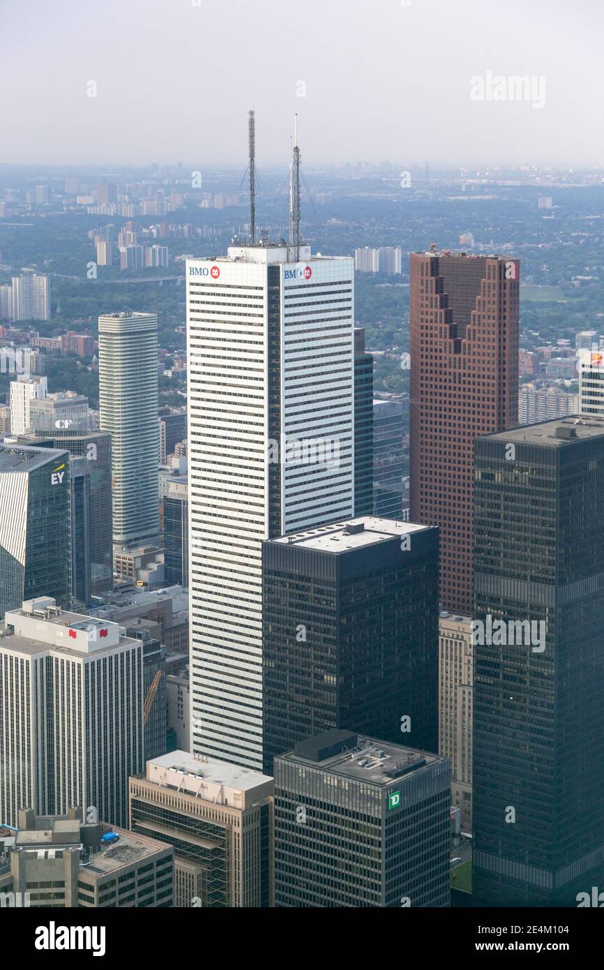 Toronto View from Above, Canada Stock Photo - Alamy
