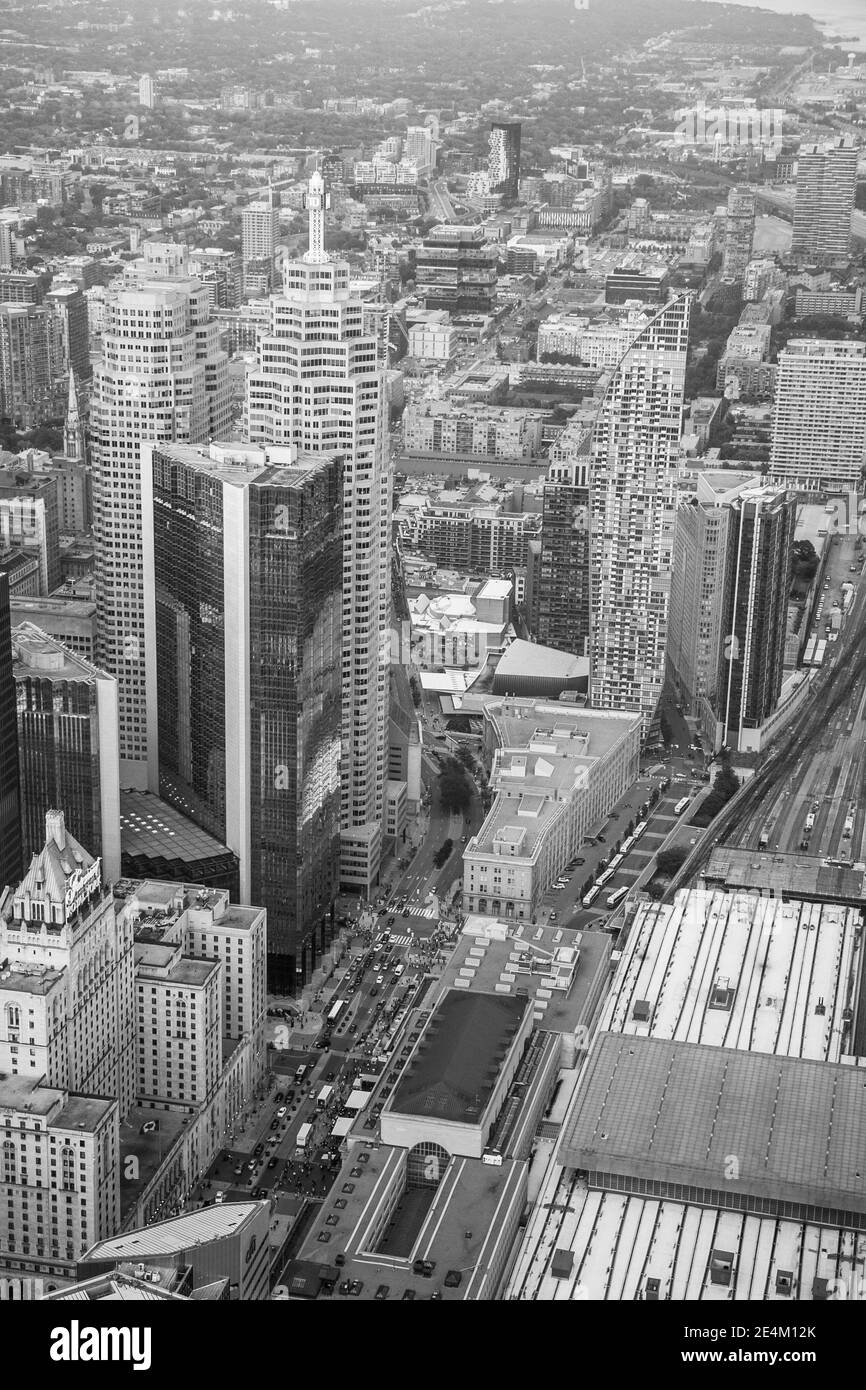 Toronto View from Above, Canada Stock Photo - Alamy