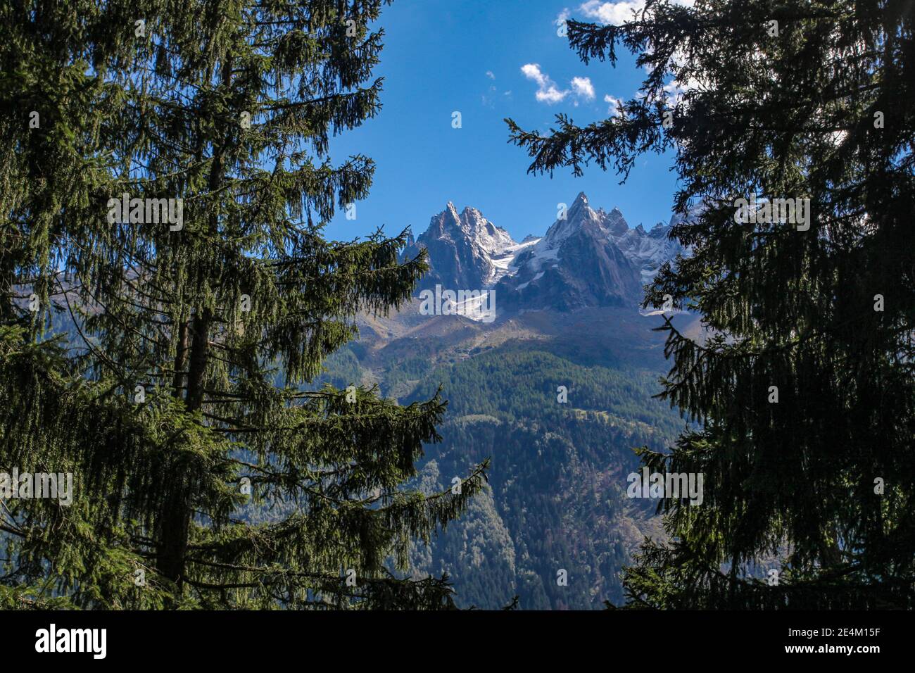 The Rhone Valley, a deep glaciated valley which dissects the French ...