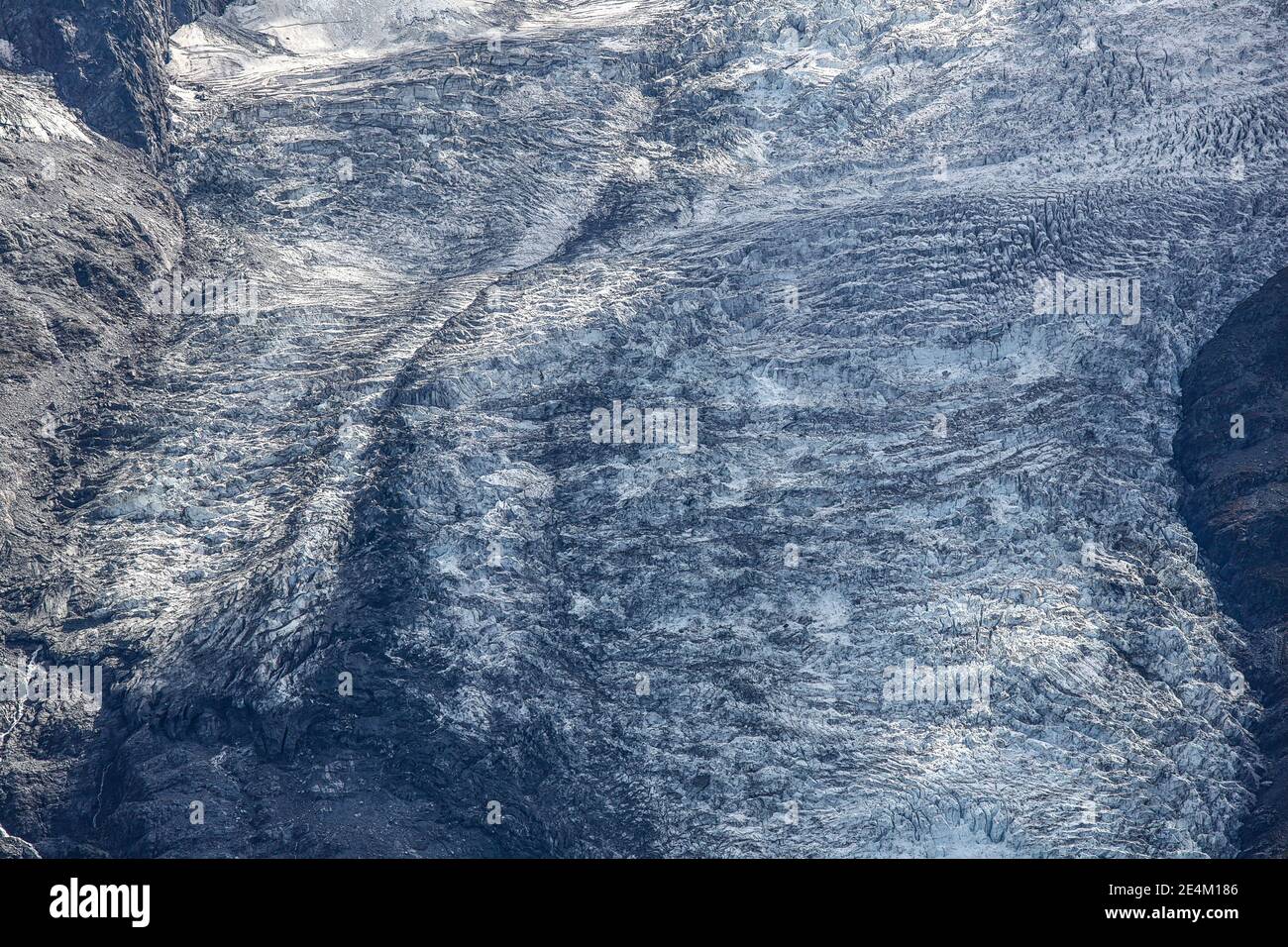 The Rhone Valley, a deep glaciated valley which dissects the French ...