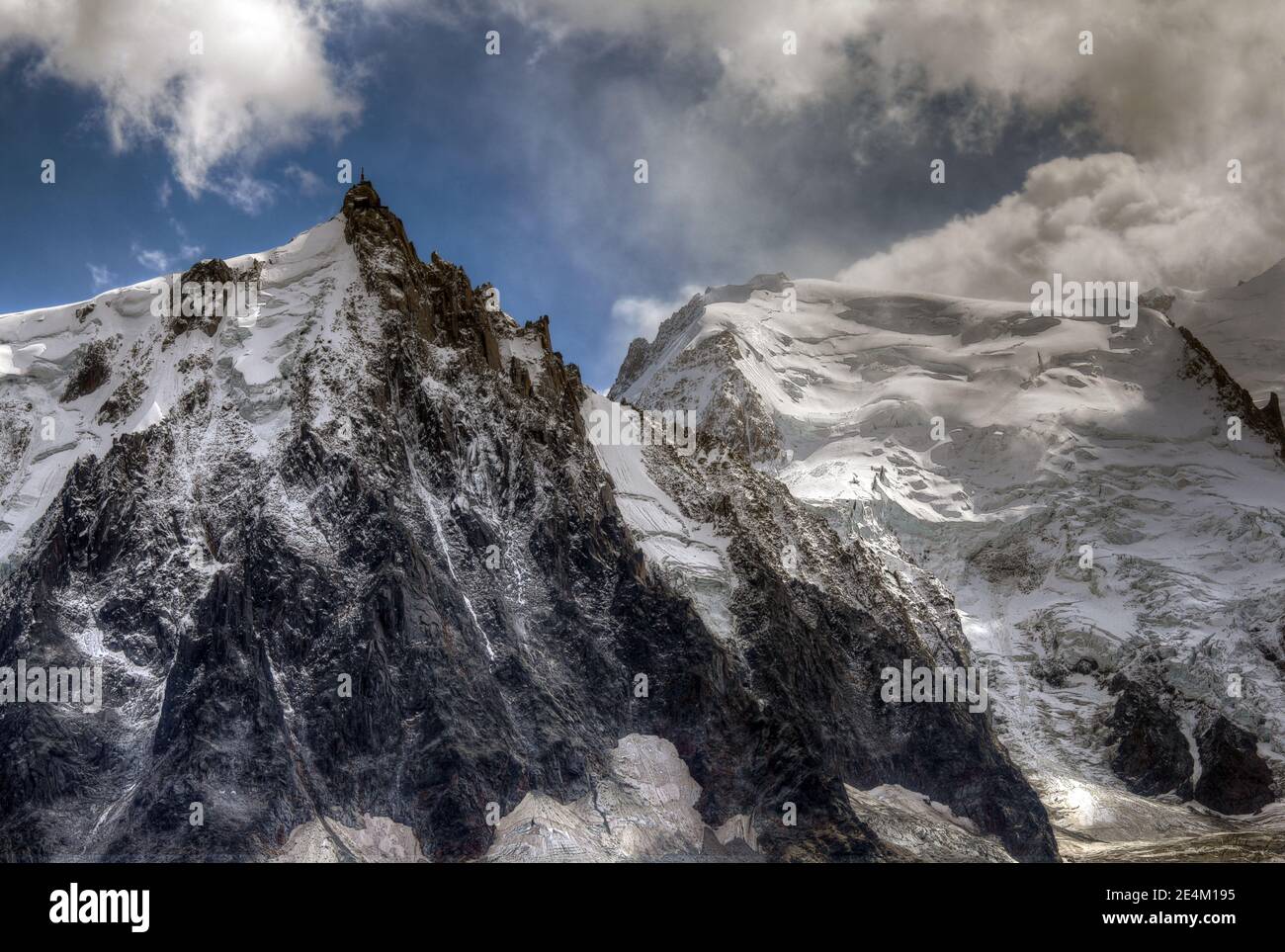 The Rhone Valley, a deep glaciated valley which dissects the French ...