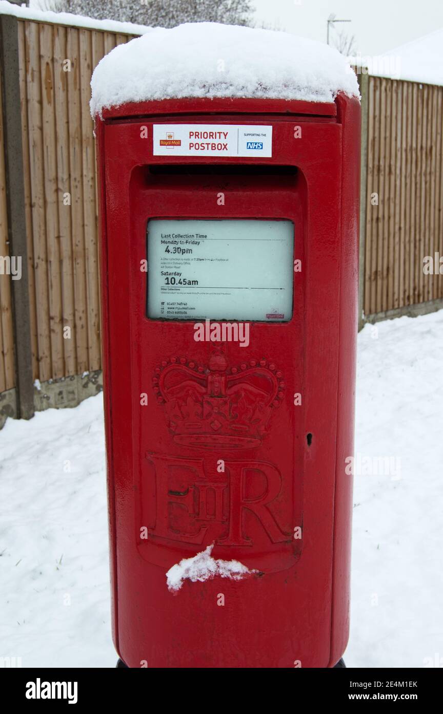 Nhs postbox hi-res stock photography and images - Alamy
