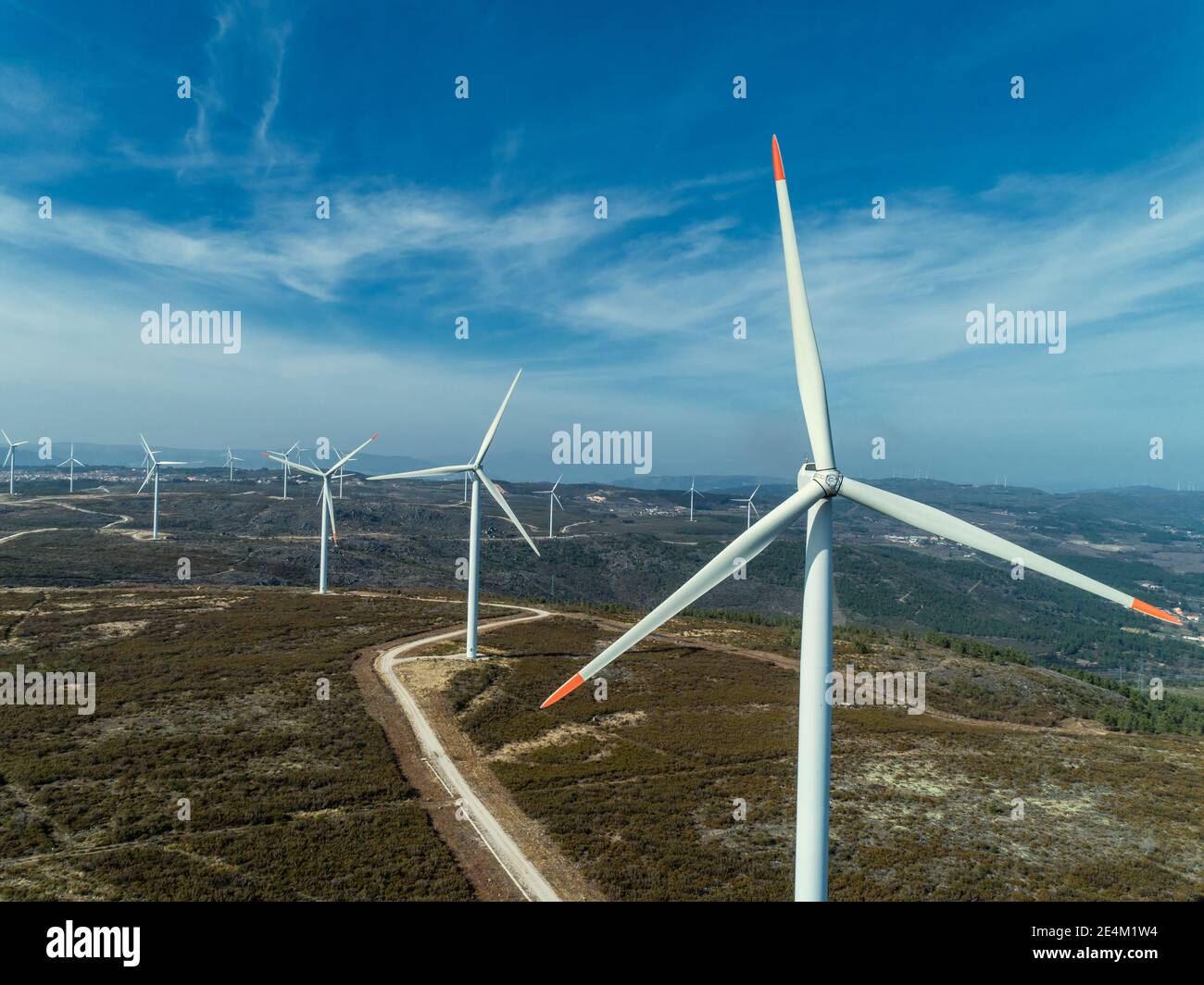 Flying wind energy generator hi-res stock photography and images - Alamy