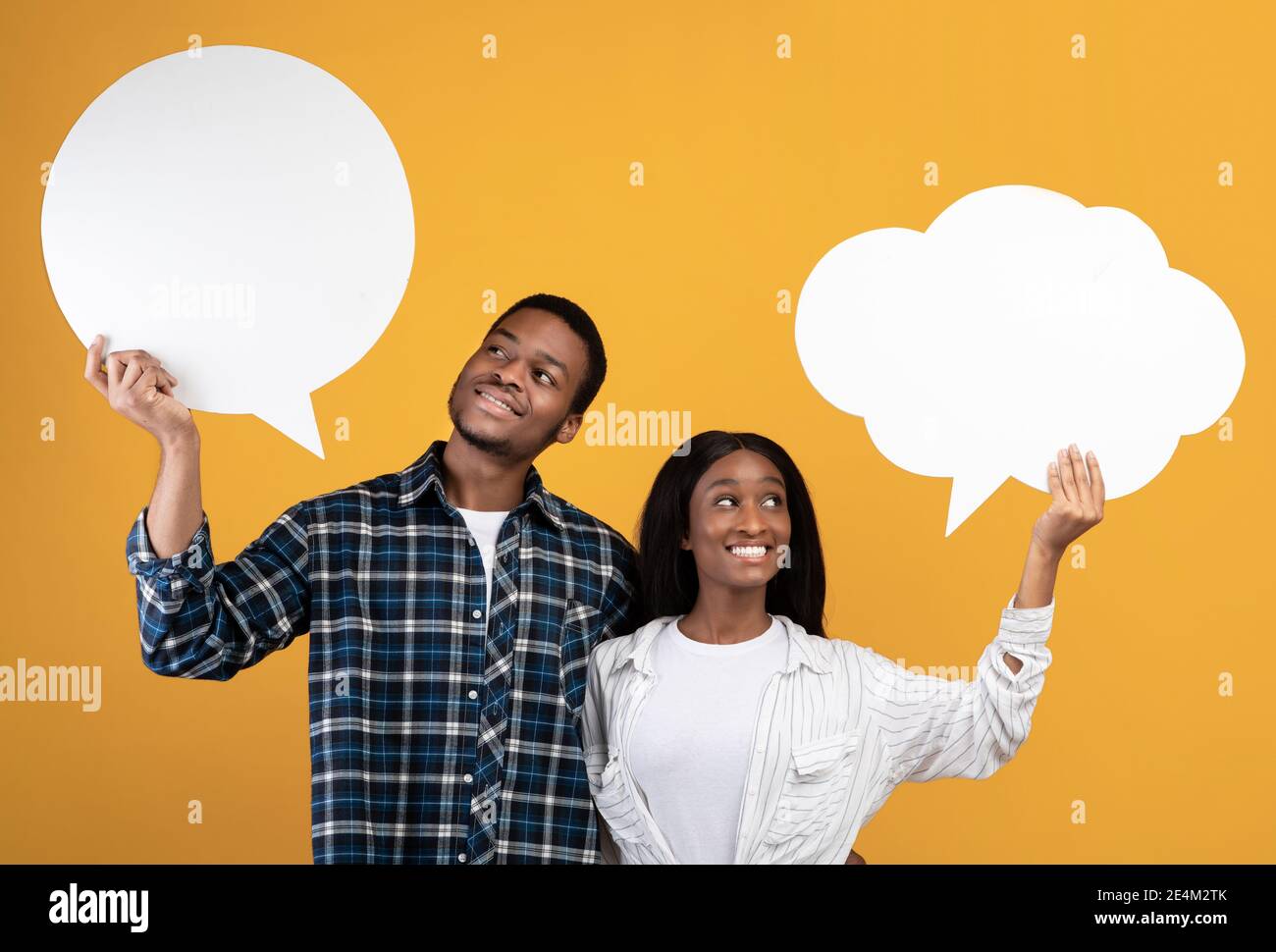 Different thoughts, dreams and empty place for words Stock Photo - Alamy