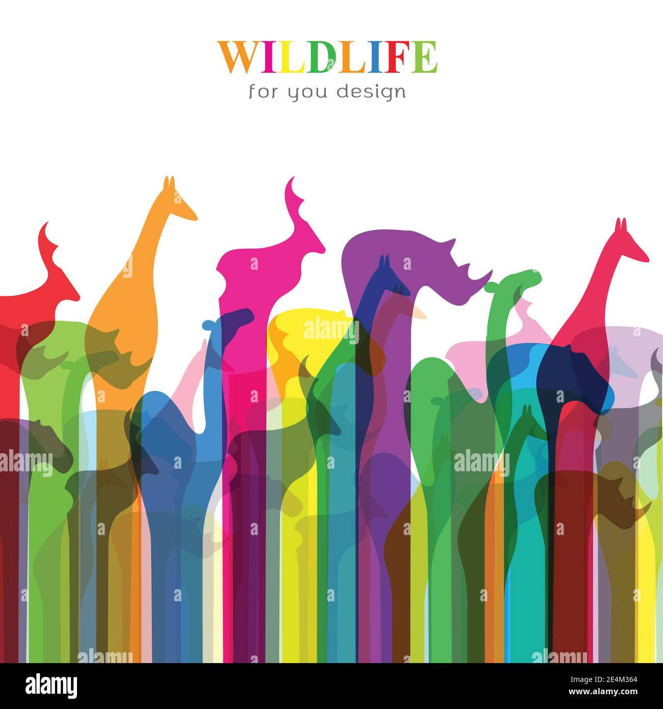 Vector of animal groups. Easy editable layered vector illustration ...