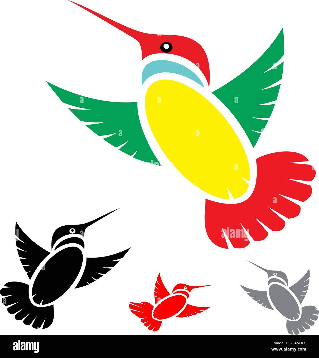 Hummingbird Logo Vector High Resolution Stock Photography and Images ...