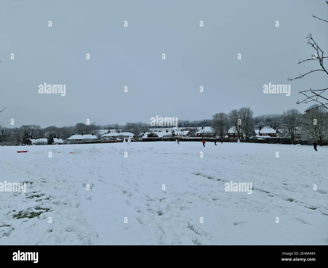 Onslow village recreation ground hi-res stock photography and images ...