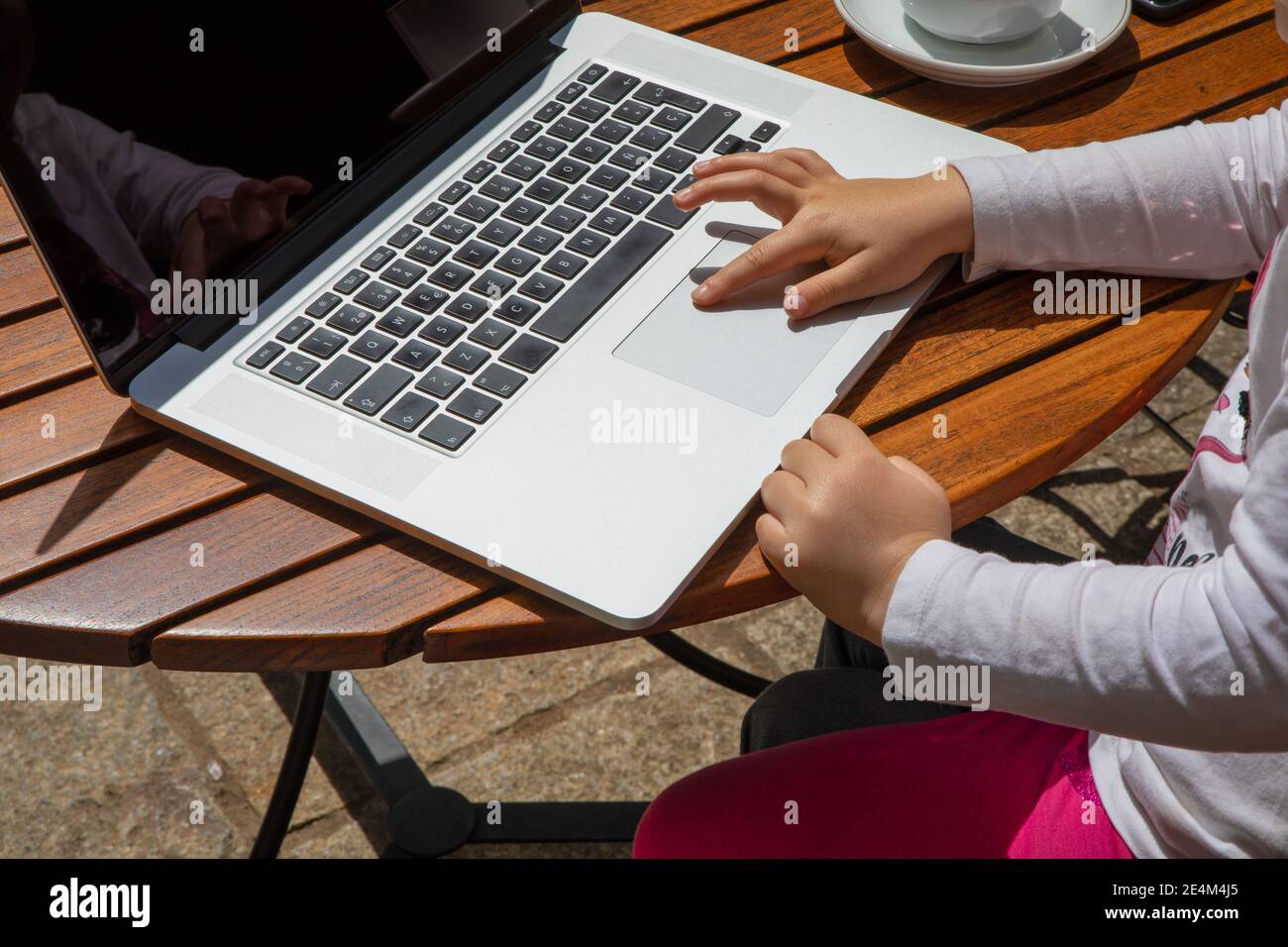 Finger on trackpad hi-res stock photography and images - Alamy
