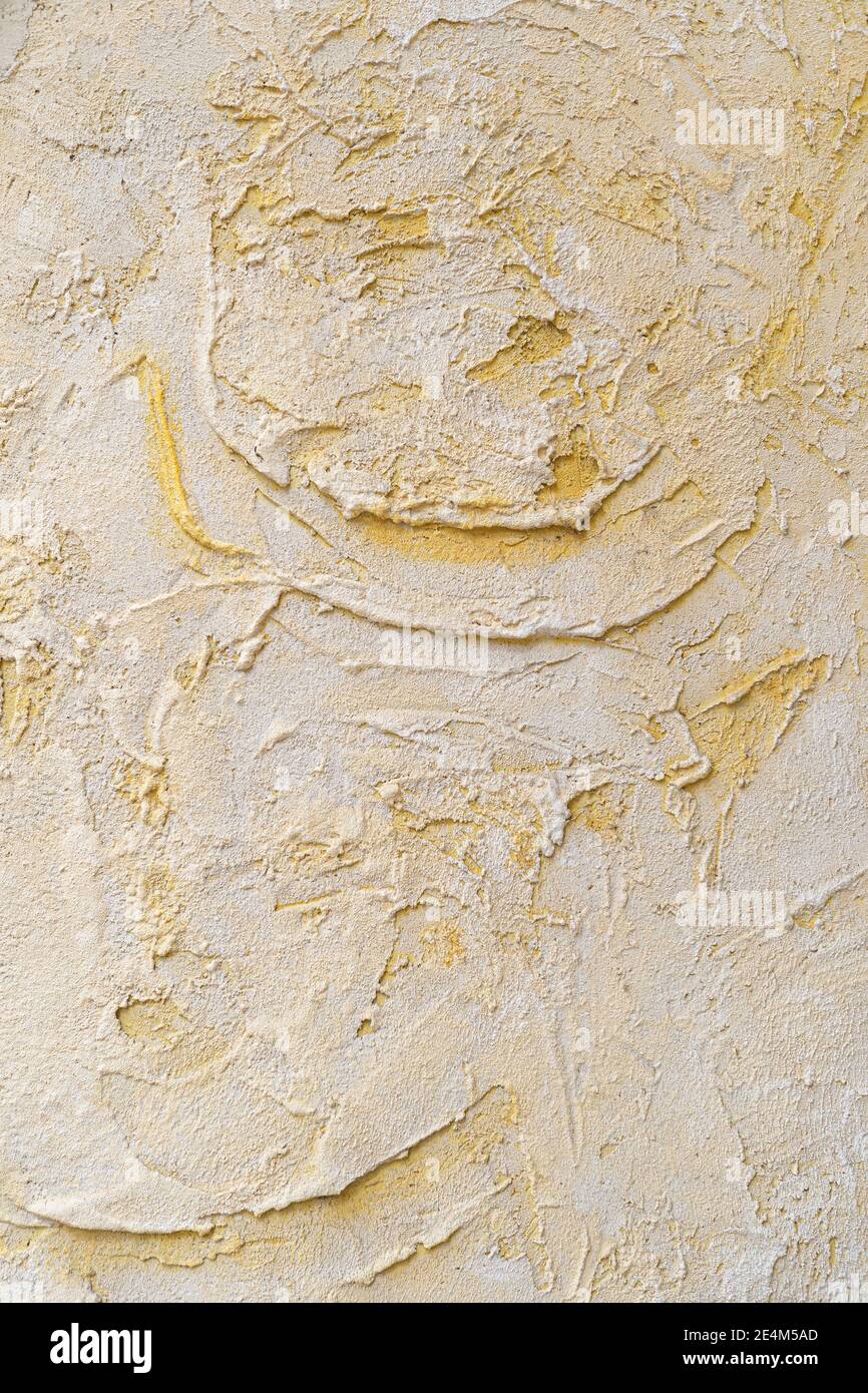 Abstract texture of surface covered with putty. Grain and noise effect ...
