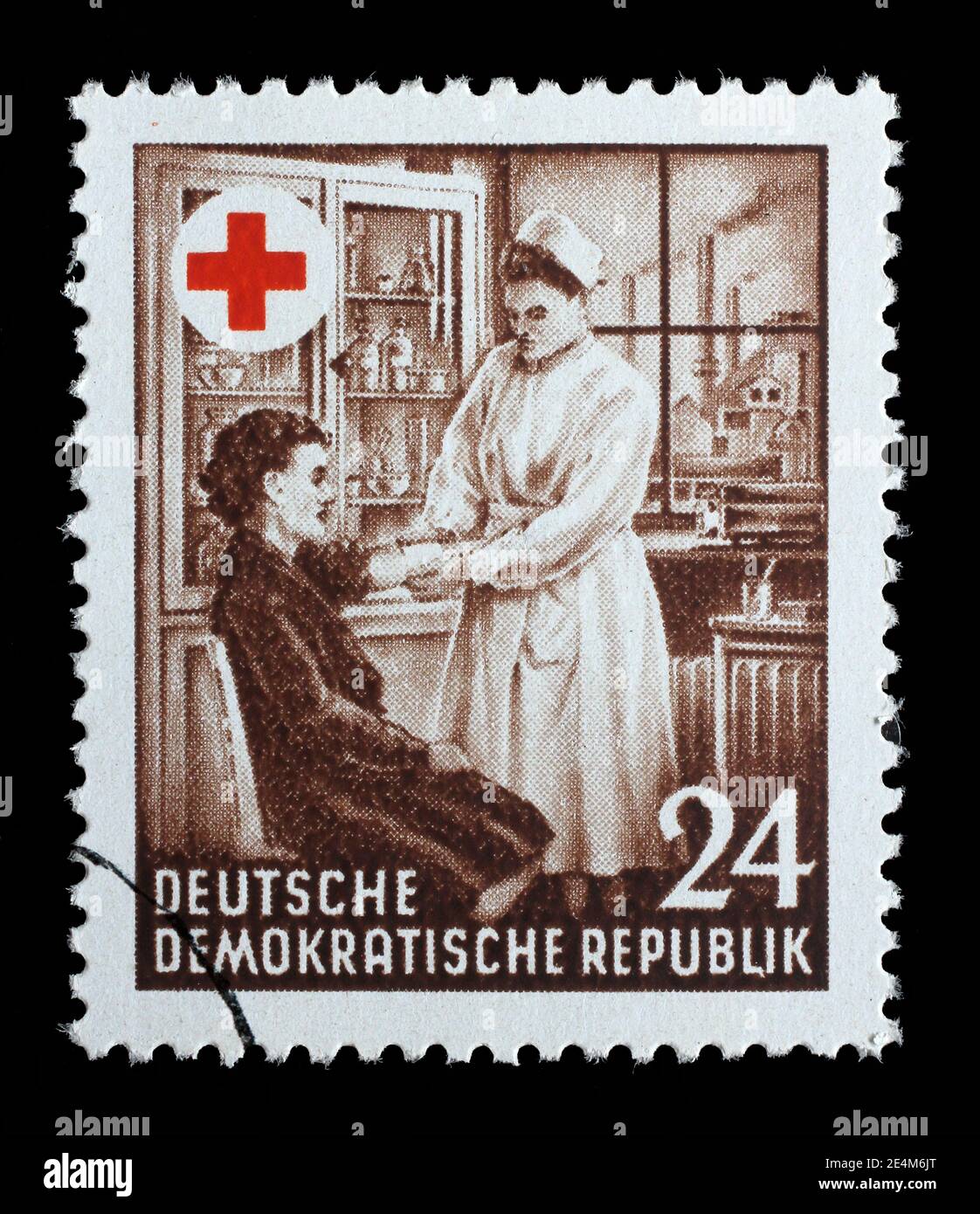 Stamp issued in Germany - Democratic Republic (DDR) on occasion of the ...