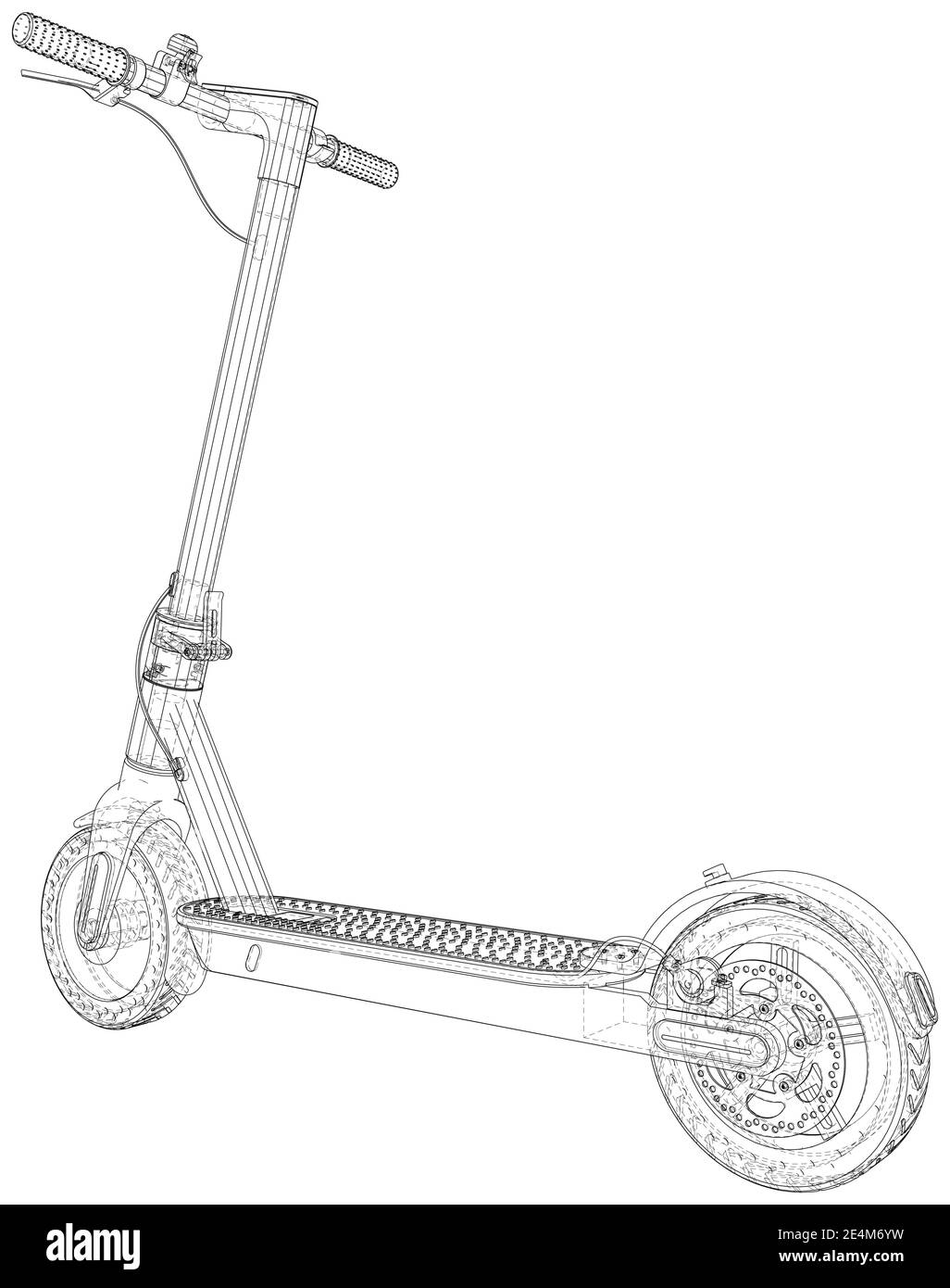 Vector Wire-frame isolated on background. Vector rendering of 3d Stock ...