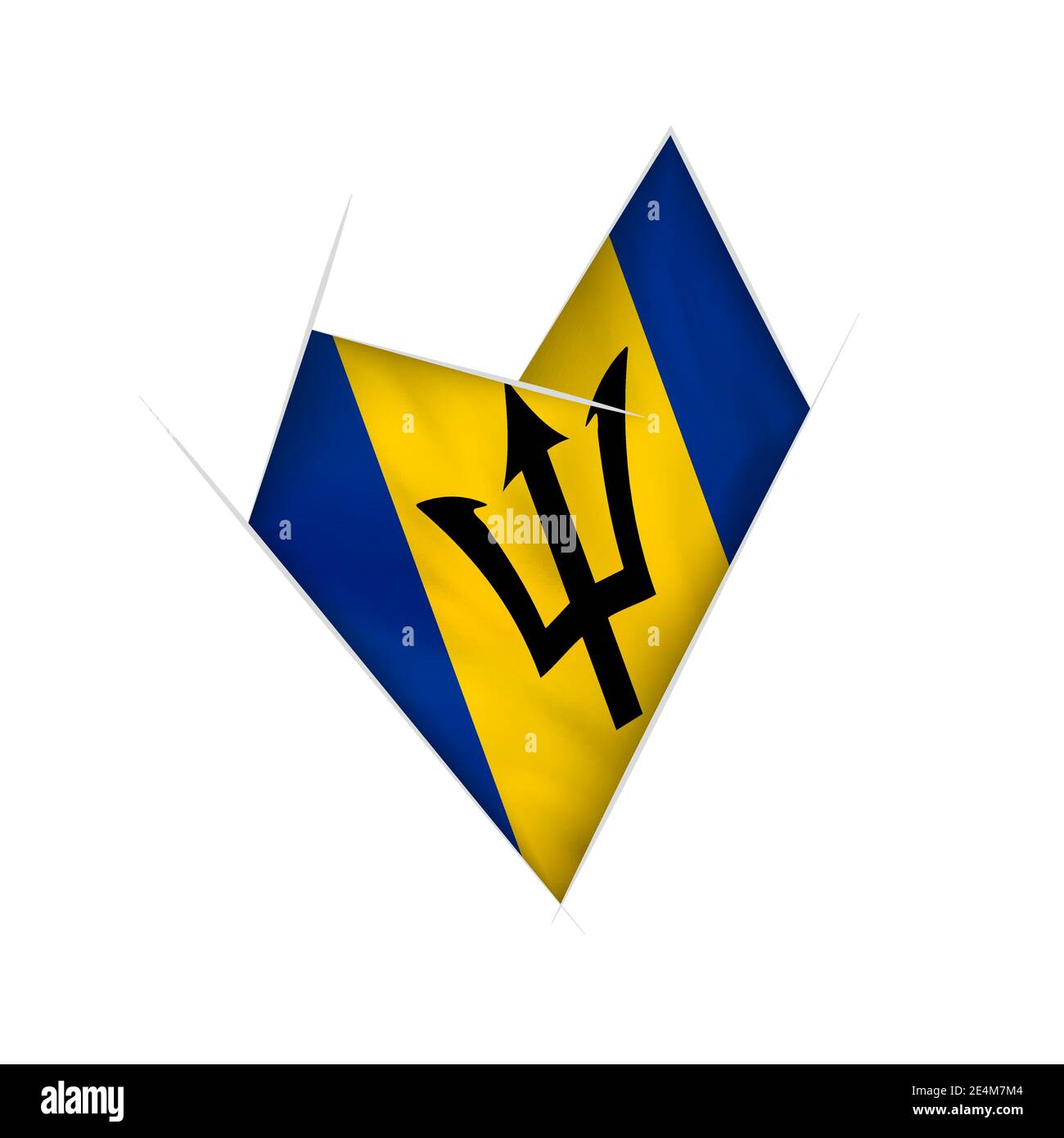 Barbados heart Stock Vector Images - Alamy