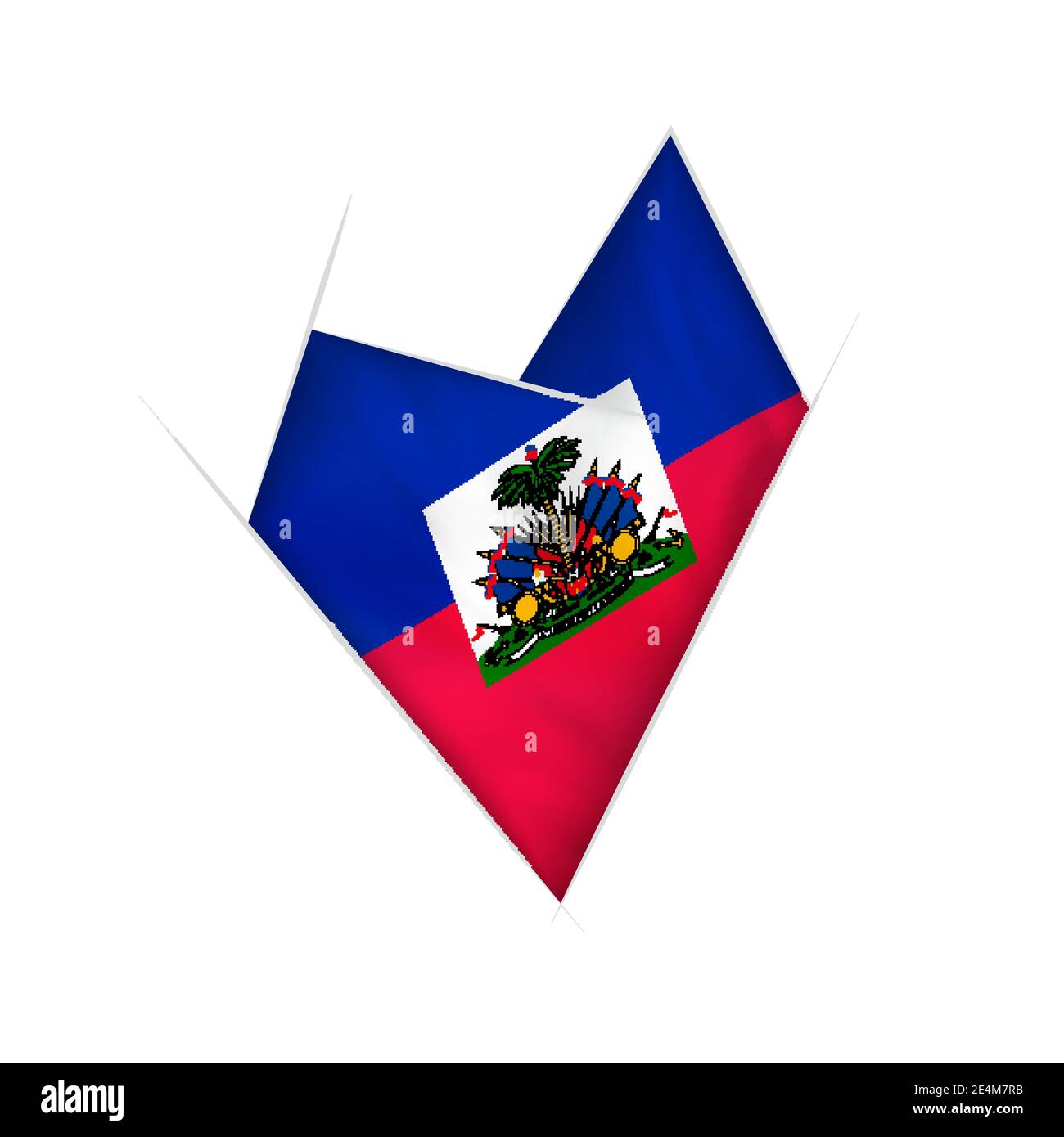 Haiti heart Stock Vector Images - Alamy