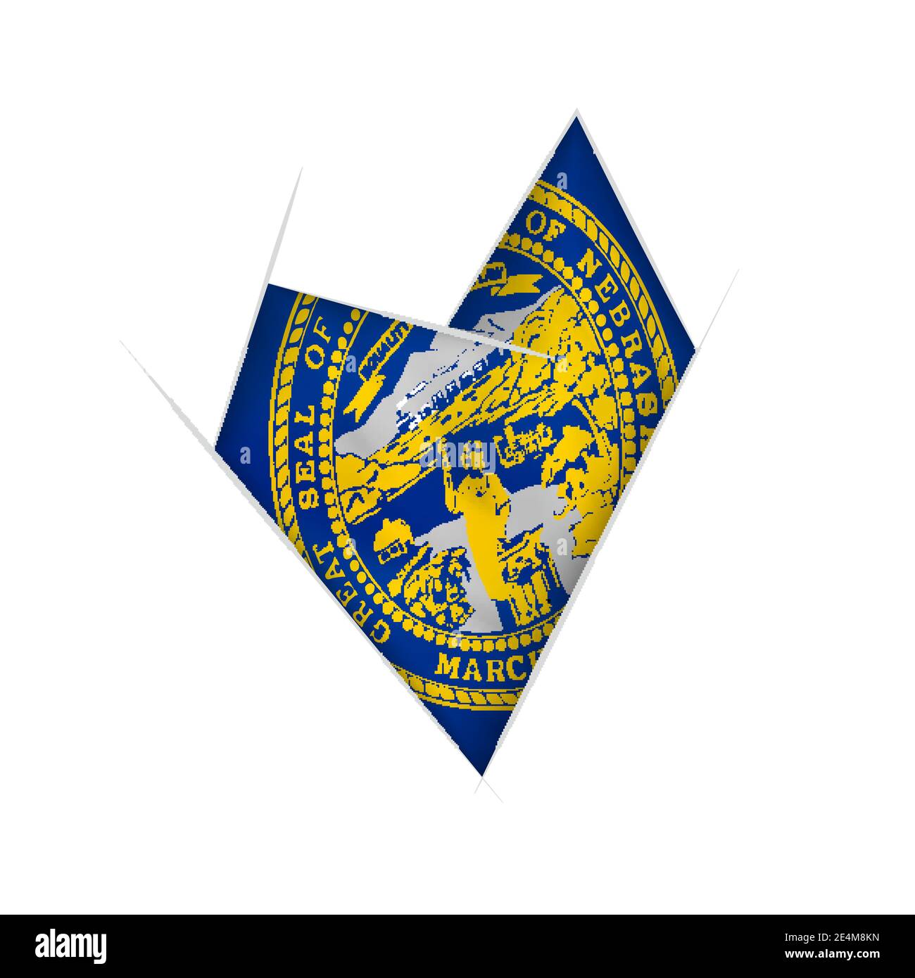 Sketch nebraska united states Stock Vector Images - Alamy