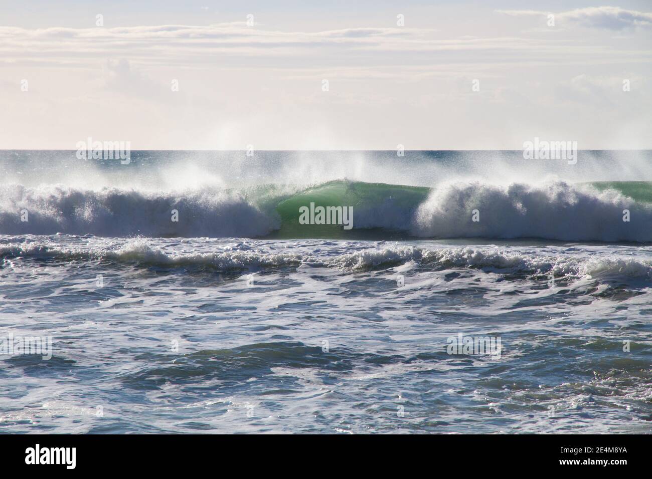 Windy mediterranean sea hi-res stock photography and images - Alamy
