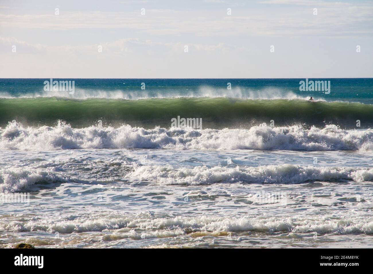 Windy mediterranean sea hi-res stock photography and images - Alamy