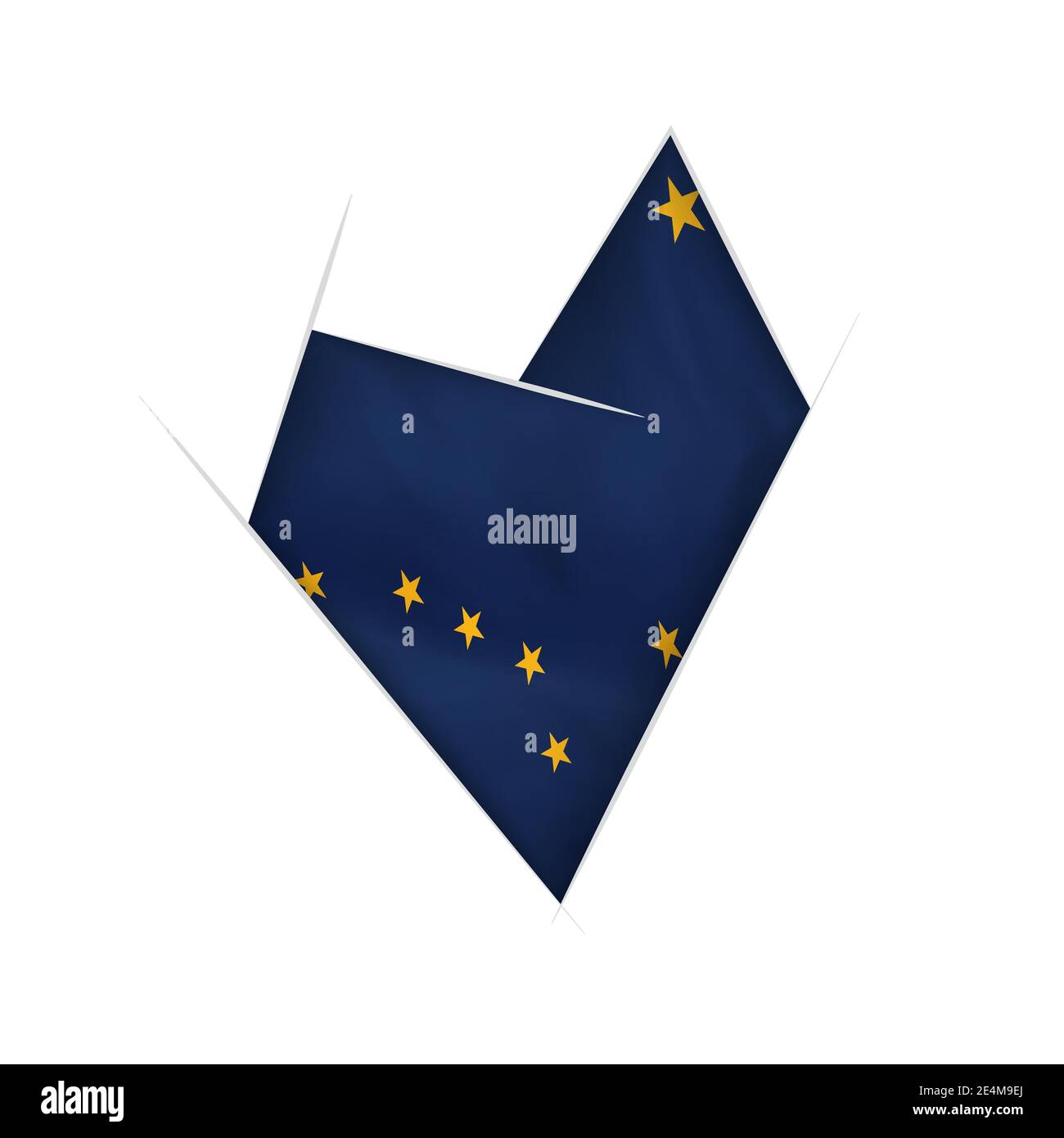 Alaska state heart hi-res stock photography and images - Alamy