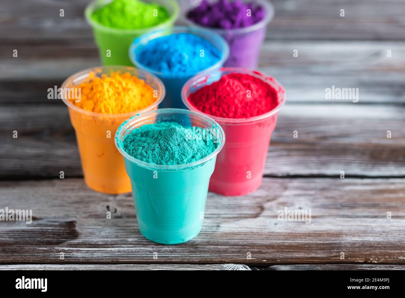 Indian festival holi color greeting hi-res stock photography and images ...
