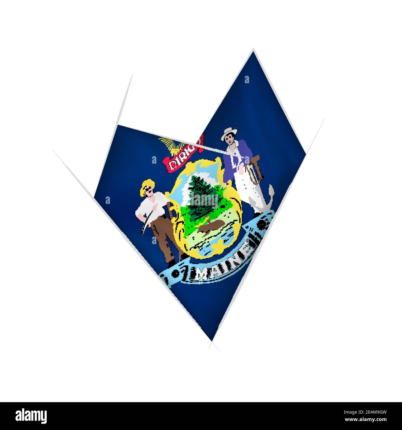 Maine heart hi-res stock photography and images - Alamy