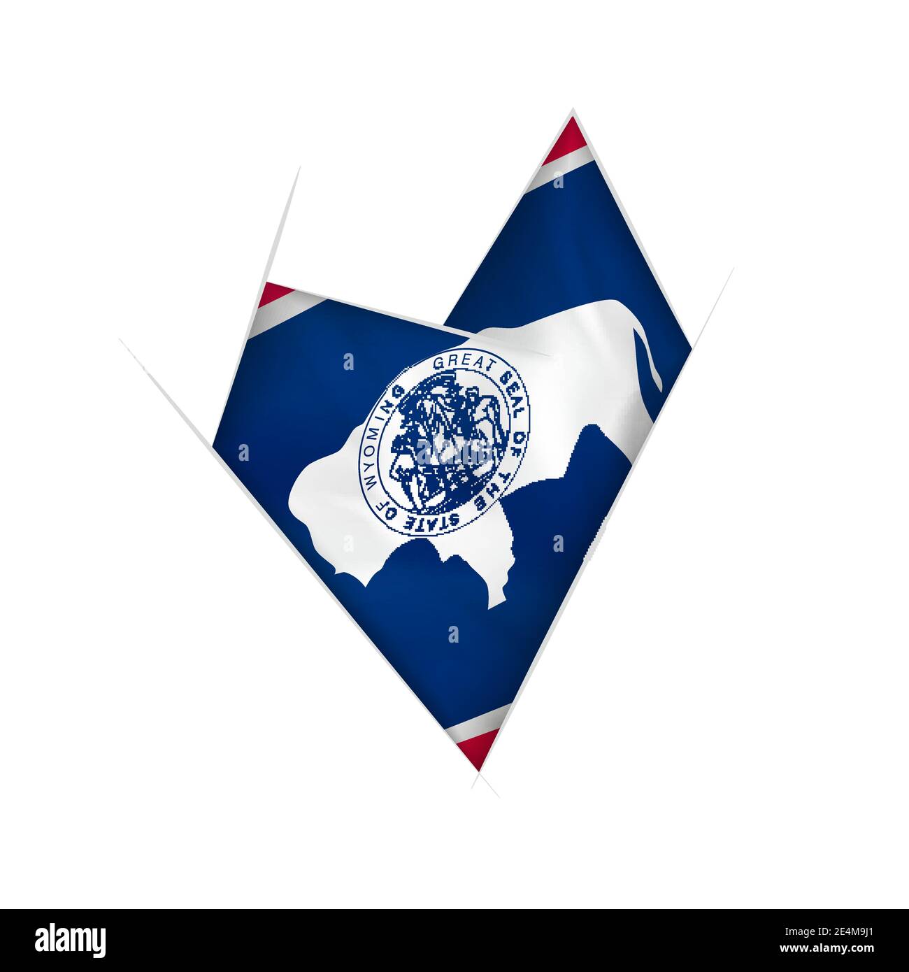 United states wyoming vintage Stock Vector Images - Alamy