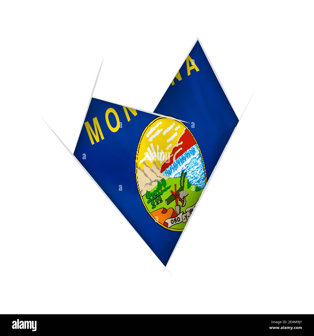 Montana love Stock Vector Images - Alamy