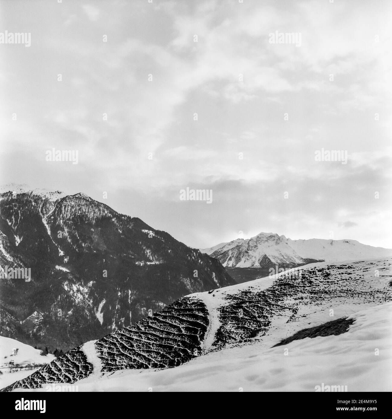 Pristine alps Black and White Stock Photos & Images - Alamy