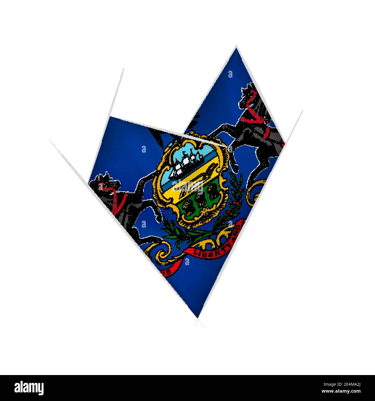Pennsylvania state heart hi-res stock photography and images - Alamy