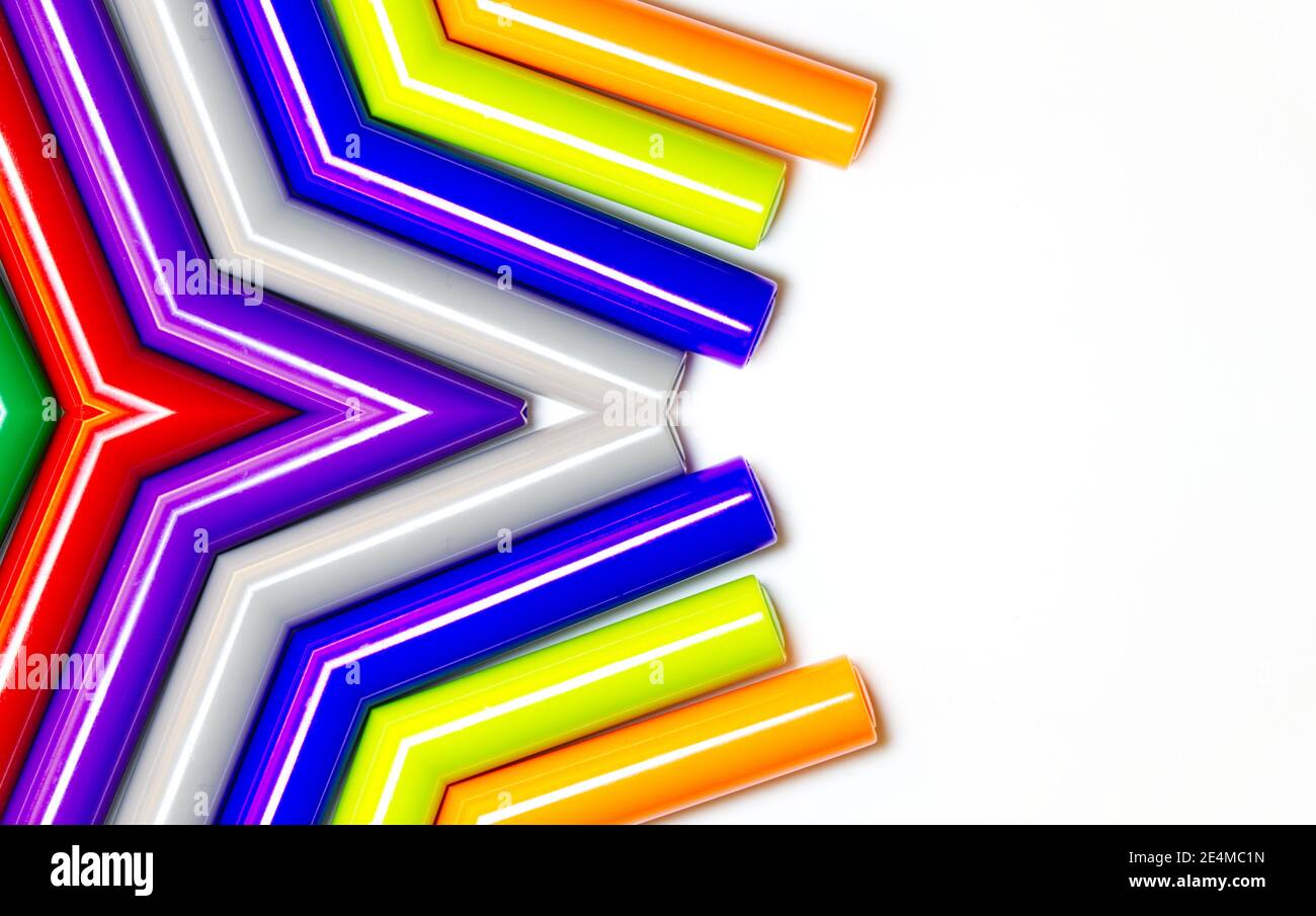 Abstract white paper background - frame for text Stock Photo - Alamy