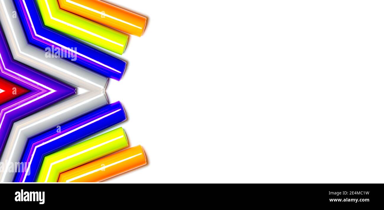 Abstract white paper background - frame for text Stock Photo - Alamy