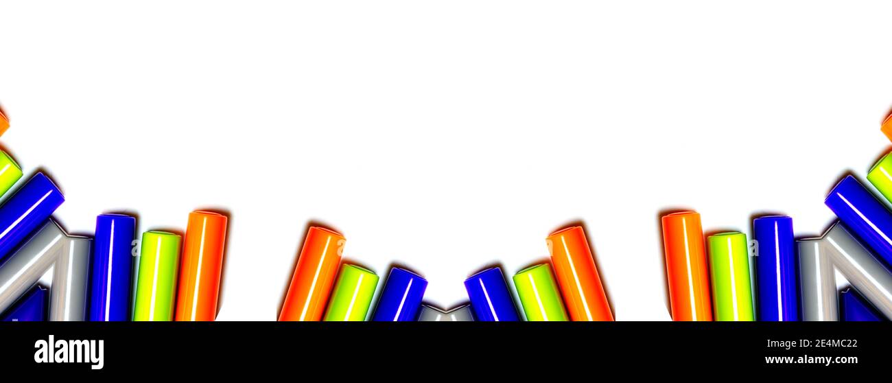 Abstract white paper background - frame for text Stock Photo - Alamy