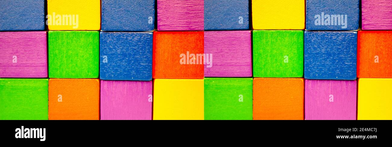 Abstract multi color banner Stock Photo - Alamy
