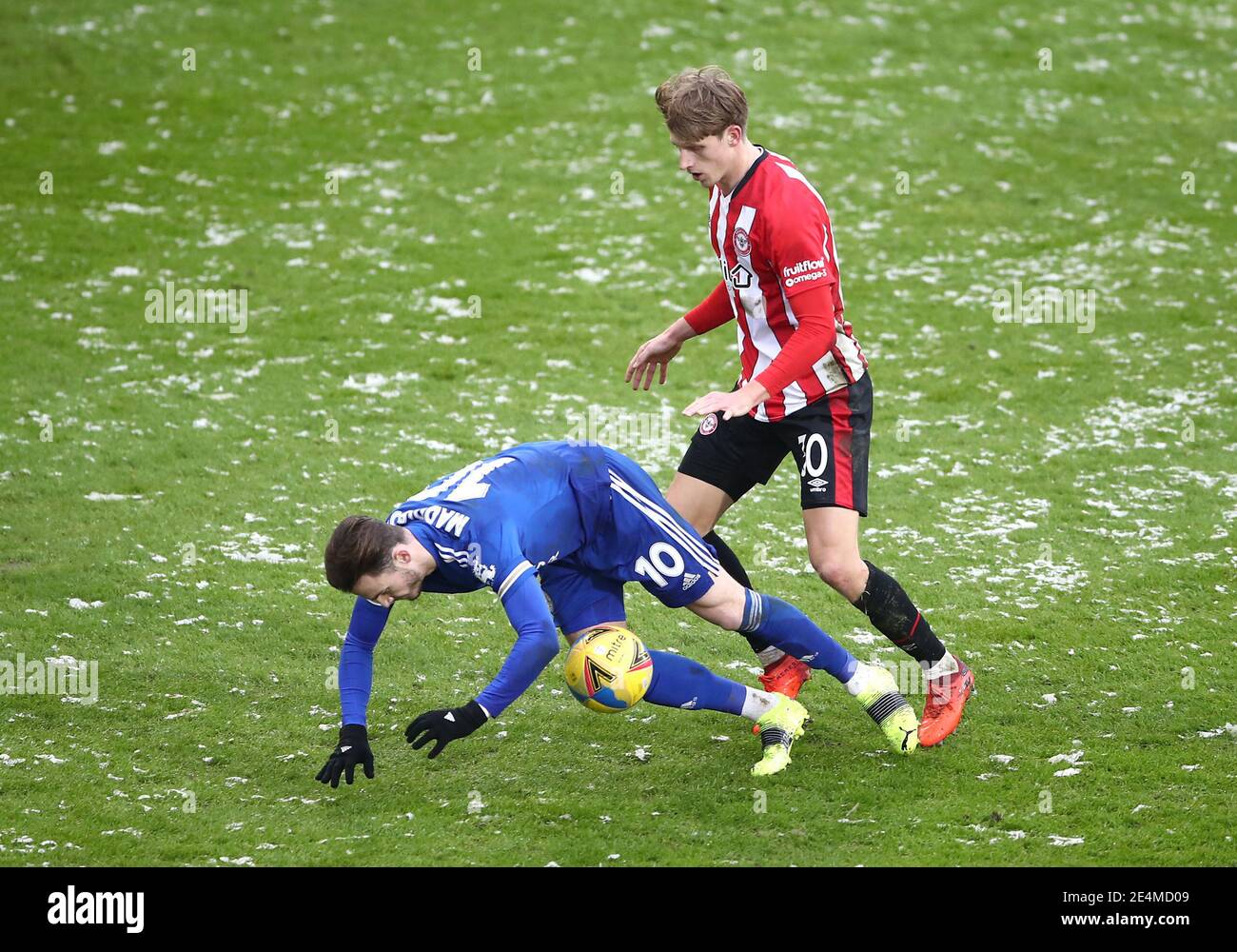 James maddison leicester fa cup 2021 hi-res stock photography and ...