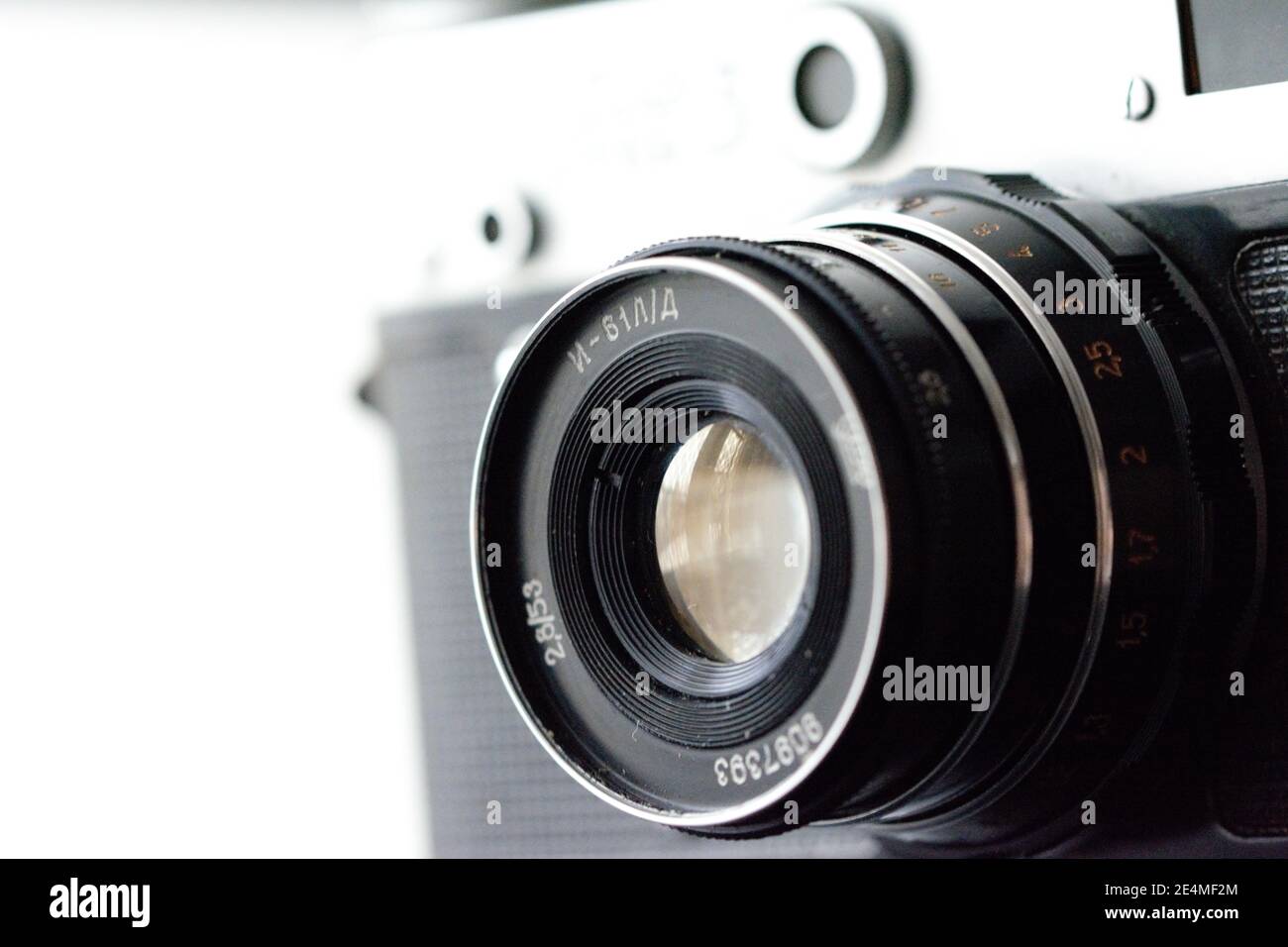 FED 3, Vintage Ukrainian Camera Stock Photo - Alamy